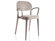 AMY Stackable technopolymer chair By ALMA DESIGN | design Valerio Sommella