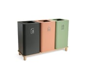 ARKAD / ARKIV Litter bin for waste sorting By Mizetto | design ADDI