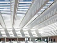 Glass and steel roof window ATRIUM LONGLIGHT/RIDGELIGHT By Velux ...