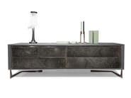 AZIMUT Marble sideboard with drawers By Visionnaire | design Steve Leung