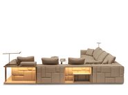 BABYLON RACK Modular leather sofa By Visionnaire | design Alessandro La ...
