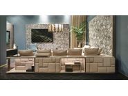 BABYLON RACK Modular leather sofa By Visionnaire | design Alessandro La ...