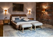 Leather bed BARUFFA By Mantellassi 1926