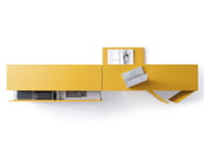 BASIC CAP | Low office storage unit By werner works
