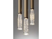 BEAM STICK GLASS LED glass pendant lamp By Olev | design Marc Sadler