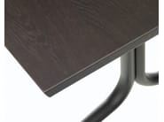 BELLEVILLE TABLE RECTANGULAR Rectangular steel and wood table By Vitra | design Ronan & Erwan ...