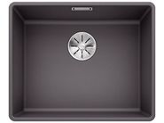 Single flush-mounted Silgranit® sink BLANCO SUBLINE 500 F By Blanco