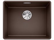 Single flush-mounted Silgranit® sink BLANCO SUBLINE 500 F By Blanco