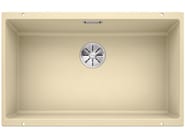Single built-in Silgranit® sink BLANCO SUBLINE 700 U By Blanco