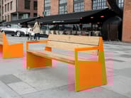 BLOC | Bench with armrests By VESTRE design Lars Tornøe, Atle Tveit