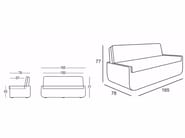 BOLD | Sofa with light Bold Collection By Plust design Giulio Iacchetti