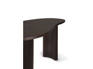 BOOMERANG Mahogany writing desk By Ethnicraft | design Jacques Deneef