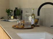 BOOST WHITE Porcelain stoneware wall tiles with concrete effect By ...