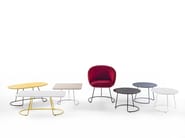 BOTERO MIGNON Round multi-layer wood coffee table By Sesta | design Act ...