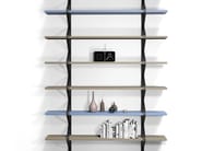 Open floating bookcase BROOKLYN By Calligaris design Archirivolto