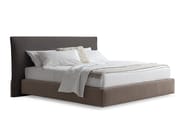 Upholstered double bed BRUCE By Poliform design Jean-Marie Massaud