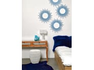 Solid-color leather rug BULLSKIN By Pols Potten