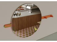 BURLESQUE | Round mirror By SCULPTURES JEUX design Stefano Bettio