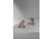 DOGE Fabric armchair with armrests By Bonaldo