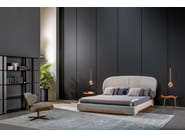 OLOS BED Upholstered fabric double bed By Bonaldo | design Mauro Lipparini