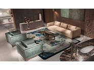 CA' FOSCARI Fabric armchair with armrests By Visionnaire | design ...