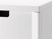 CADDY Powder coated steel Trolley By Vitra | design Christoph Ingenhoven