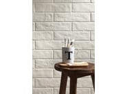 Porcelain stoneware wall tiles with brick effect CALCE By Ragno