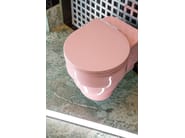 CALLIPYGE ROSE WC suspendu en céramique By Trone