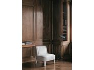 Upholstered fabric armchair CECILE By Meridiani