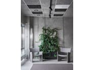 CEILING Acoustic Moss ceiling panels By Nordgröna