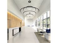 LED indirect light extruded aluminium pendant lamp CIRCULAR By Grok ...