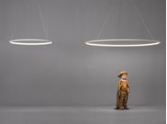 LED indirect light extruded aluminium pendant lamp CIRCULAR By Grok ...