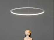 LED indirect light extruded aluminium pendant lamp CIRCULAR By Grok ...
