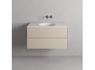 Wall-mounted vanity unit COMPACT LIVING - SET 8 By Rexa Design