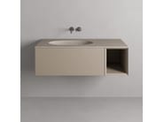 Wall-mounted vanity unit COMPACT LIVING - SET 8 By Rexa Design