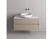 Wall-mounted vanity unit COMPACT LIVING - SET 8 By Rexa Design