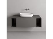 Wall-mounted vanity unit COMPACT LIVING - SET 8 By Rexa Design