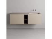 Wall-mounted vanity unit COMPACT LIVING - SET 8 By Rexa Design