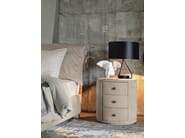 CONDOTTI | Rounded bedside table By Flou