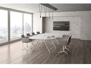 CONVO Meeting table with cable management By RENZ | design Jehs+Laub