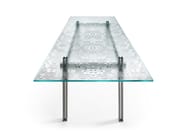 CRISTALINE Table By Fiam Italia | design Marcel Wanders Studio