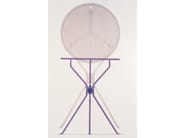 Folding steel coffee table CUMANO By Zanotta design Achille Castiglioni