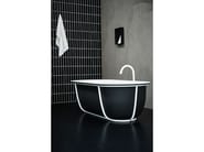 Freestanding oval Solid Surface bathtub CUNA By Agape design Patricia ...