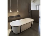 Freestanding oval Solid Surface bathtub CUNA By Agape design Patricia ...