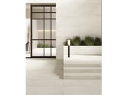 PORTRAITS COMBLANCHIEN Stone effect porcelain stoneware tiles By Ceramiche Caesar