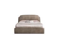 Fabric storage bed with upholstered headboard DEMY By Felis