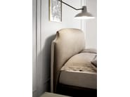 Fabric storage bed with upholstered headboard DEMY By Felis
