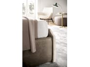 Fabric storage bed with upholstered headboard DEMY By Felis