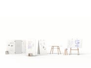Modular office whiteboard DESIGN THINKING SET By Studiotools