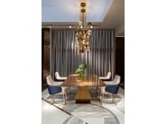 DIAMANTE Rectangular glass table By Sicis | design RADS